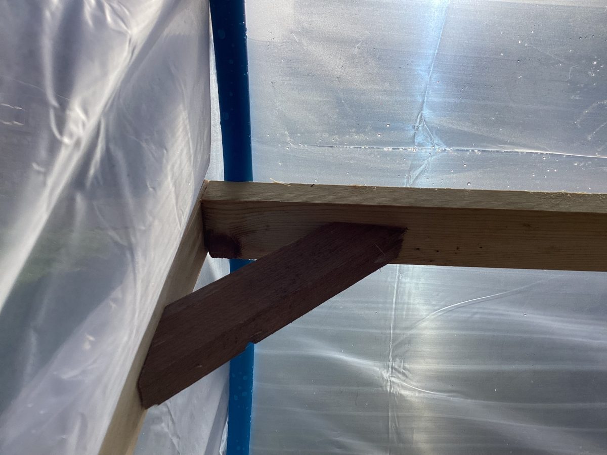 How To Build a Hoop House With PVC Pipe In 4 Easy Steps - Micro Farm Days